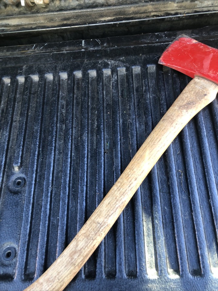 2ft Red Axe Fireman style | eBay