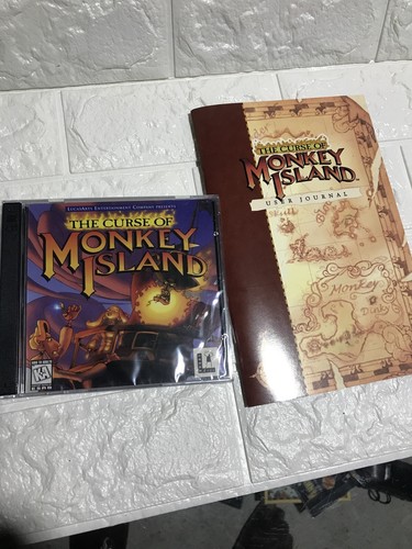 The Curse of Monkey Island With Manual Windows 95 (PC CD-ROM, 197 ...
