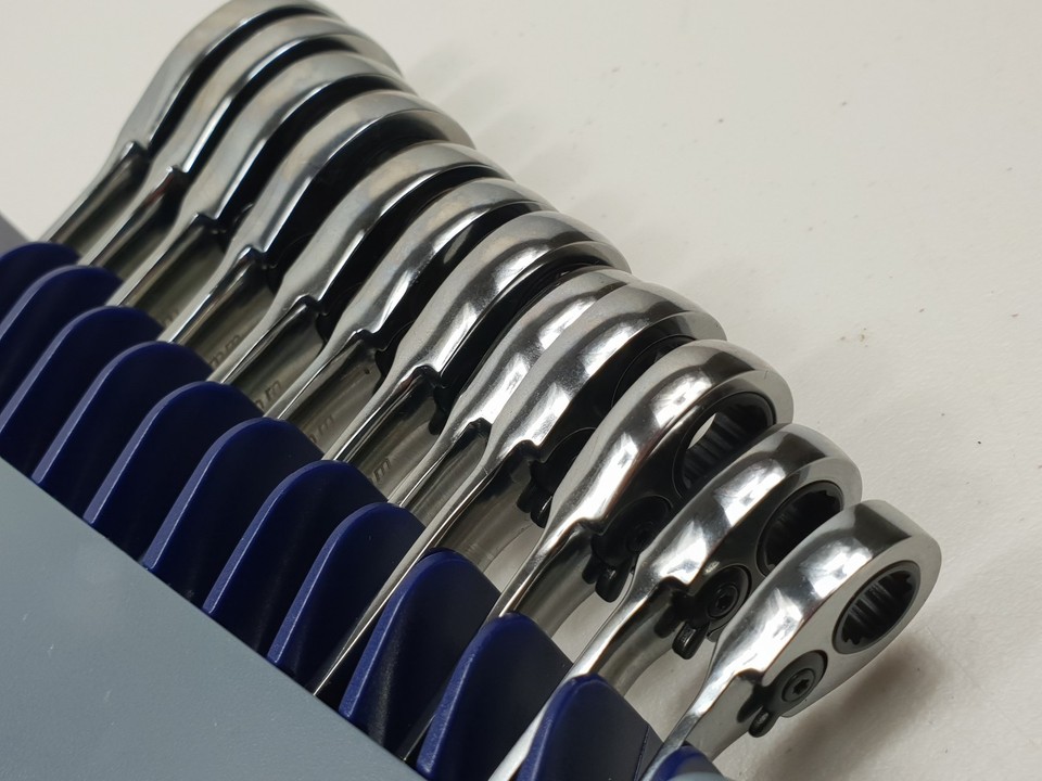 Blue Point 8-19mm Ratchet Spanner Set BOERM712 - As sold by Snap On ...