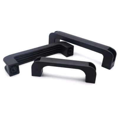 Black Nylon Plastic Thick Handle Toolbox Handle Cabinet Door Handle ...