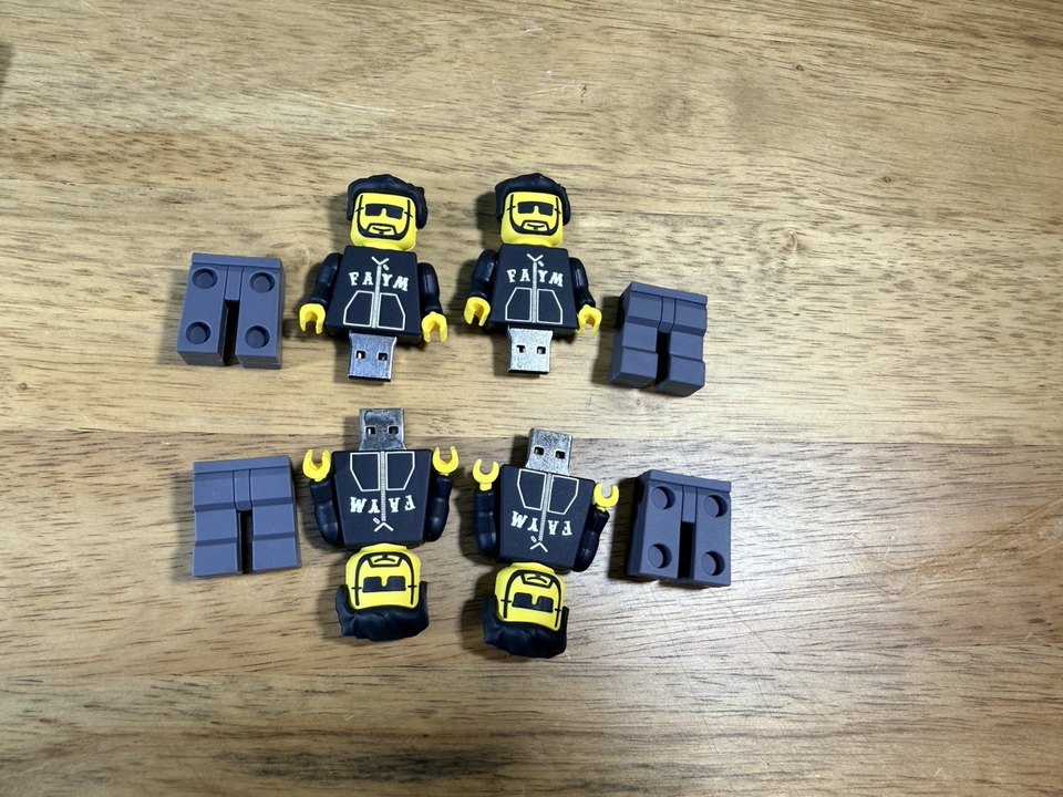 Four Pack LEGO MAN USB Flash Memory Stick Thumb Drives | eBay