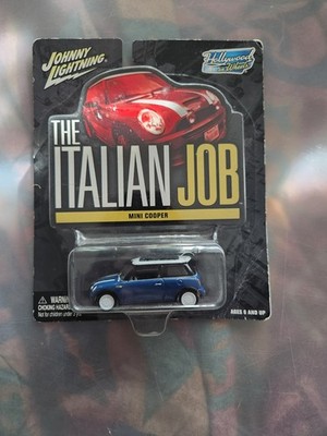 Johnny Lightning The Italian Job -Blue Mini cooper | eBay