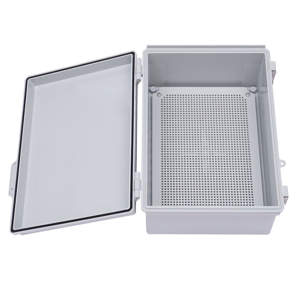 Outdoor Electrical Junction Box - Large 14x10x6 Inch Waterproof Plastic ...