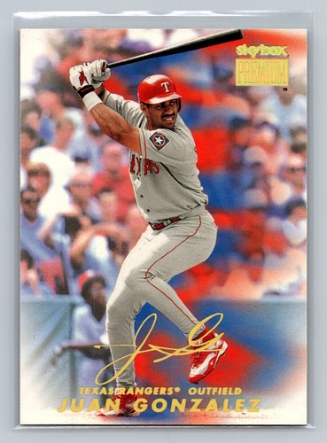 1999 SkyBox Premium #106 Juan Gonzalez Texas Rangers | eBay