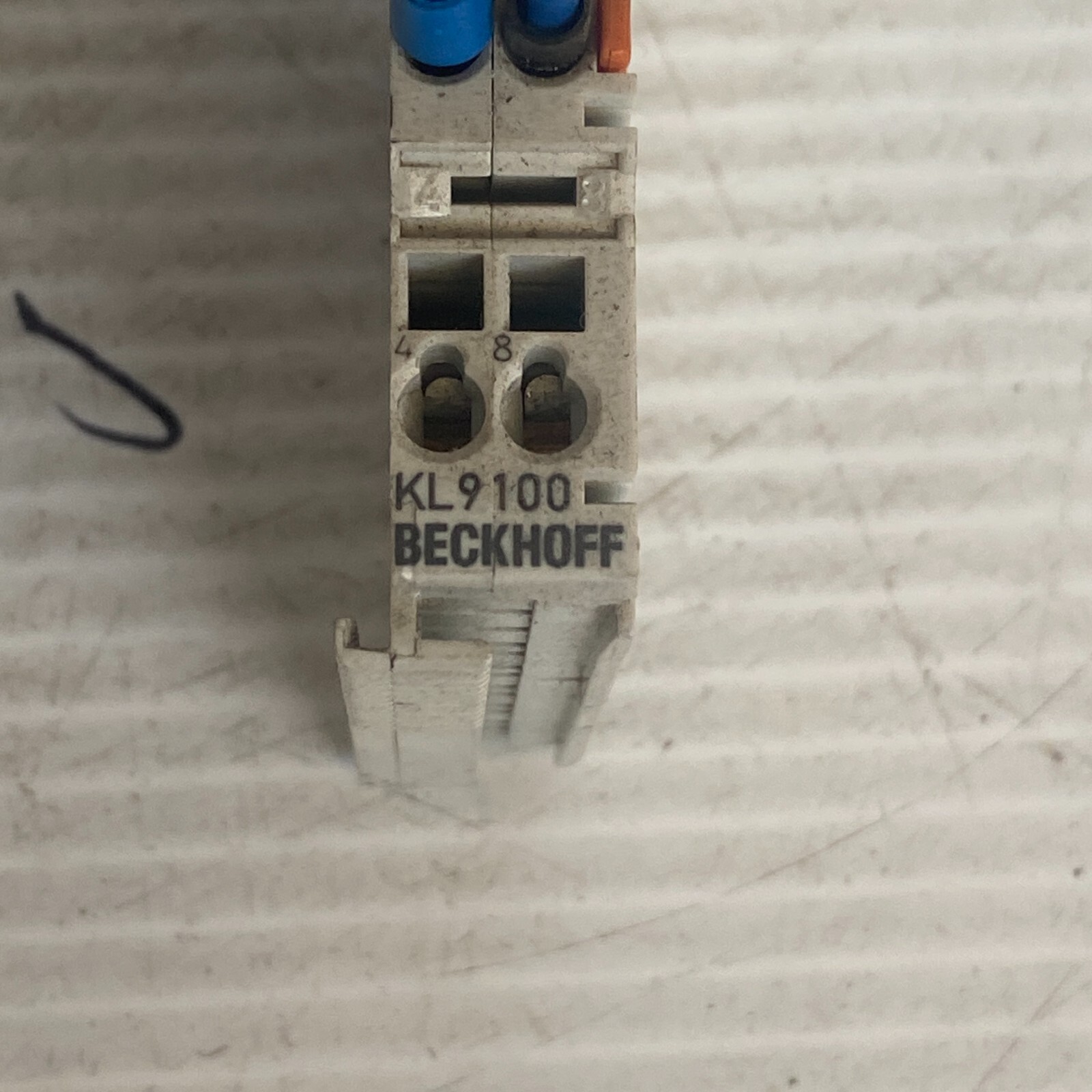 KL9100 -LOT OF 5- KL 9100 Beckhoff KL9 System Power Supply Terminal PLC ...