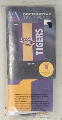 Louisiana State University Tigers 28X44 inch Vertical Flag | eBay