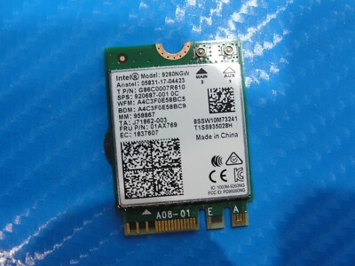 Lenovo ThinkPad E590 15.6" Genuine Laptop Wireless WiFi Card 9260NGW ...