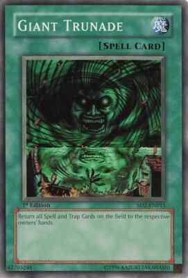 Giant Trunade SD2-EN015 1st Common Moderate Play Yu-Gi-Oh DNA GAMES | eBay