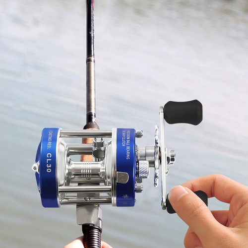 Round Baitcasting Reel For Catfish Baitcasting Fishing Reel ...