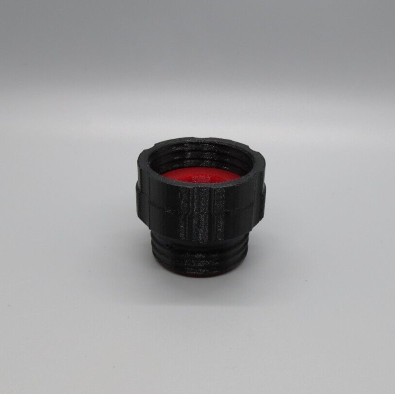 40mm GOST To 40mm NATO Can Filter Gas Mask Threaded Adapter w/ Gasket ...