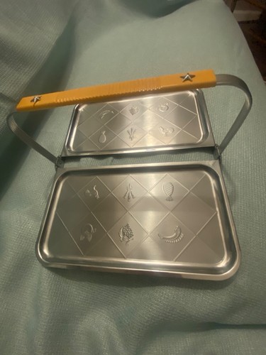 Mid Century Chase Chrome Folding Tray with Bakelite Handle | eBay