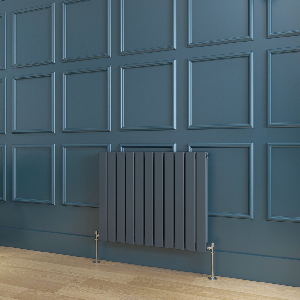 Flat Panel Radiator Central Heating Double Designer Rads with FREE ...