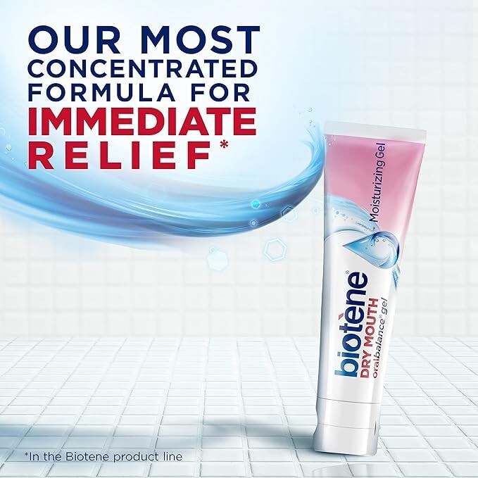 Biotene Oral Balance Alcohol Free Dry Mouth Moisturizing Gel Unflavored ...