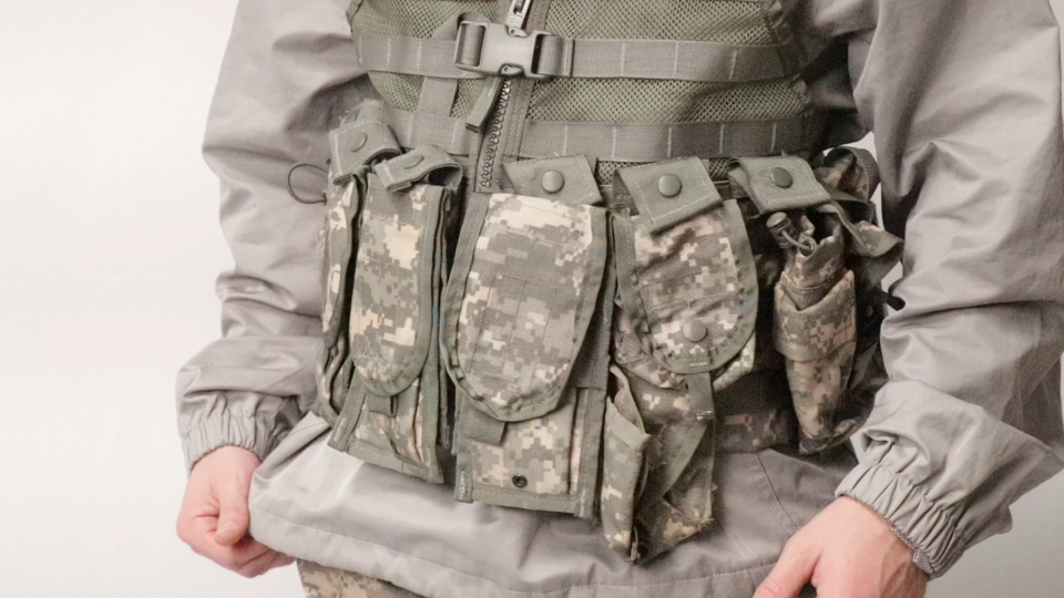 12 PC US Army Rifleman Set System ACU UCP Camo Molle Assault Pouches ...