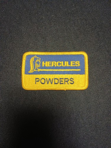 Hercules Powders Company Gunpowder Powder Guns Embroidered Patch Badge ...