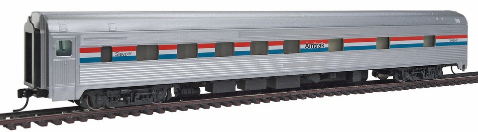 Walthers 910-30101 85' Budd 10-6 Sleeper Amtrak Phase III Passenger Car ...