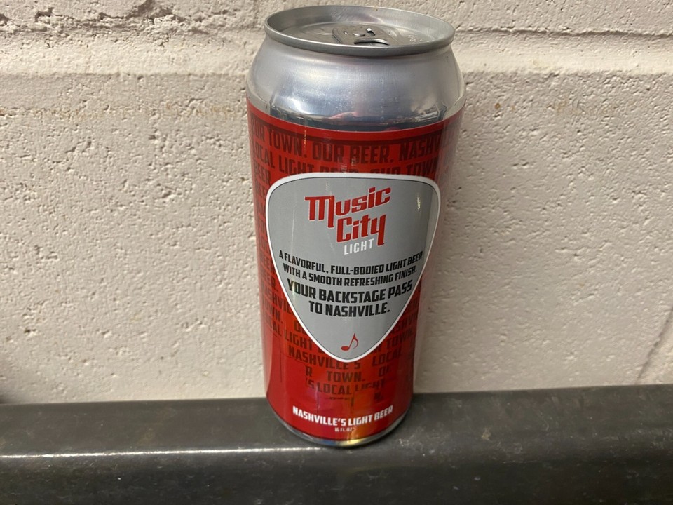 Music City Light Brewed in Nashville, TN 16 oz. tough can - take a look ...