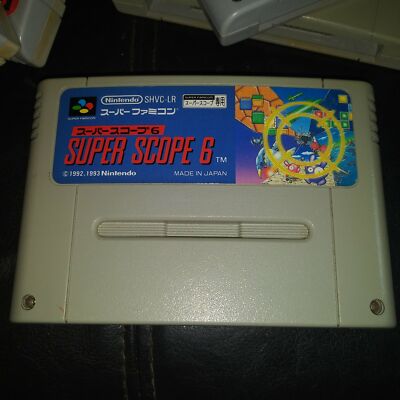Super Famicom Nintendo SFC Super Scope 6 Japan Cartridge | eBay