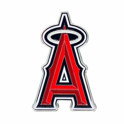 New Fanmats Los Angeles Angels Baseball Metal Team Logo Emblem | eBay