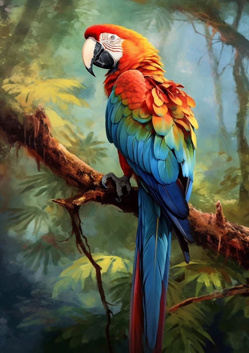 Parrot Painting