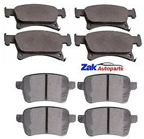 FOR VAUXHALL CORSA E 1.2 (2014 ONWARDS) FRONT & REAR BRAKE PADS SET ...