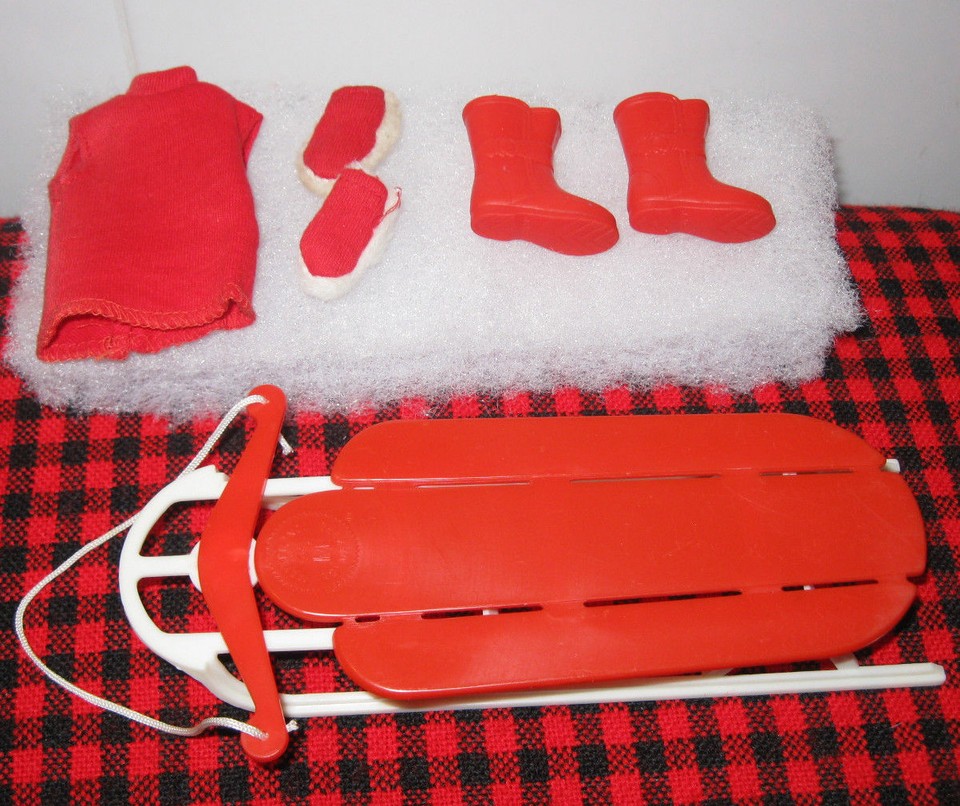 VERY RARE VINTAGE~SKIPPER~SLEDDING FUN~1936~Complete+Mint~All VHTF ...