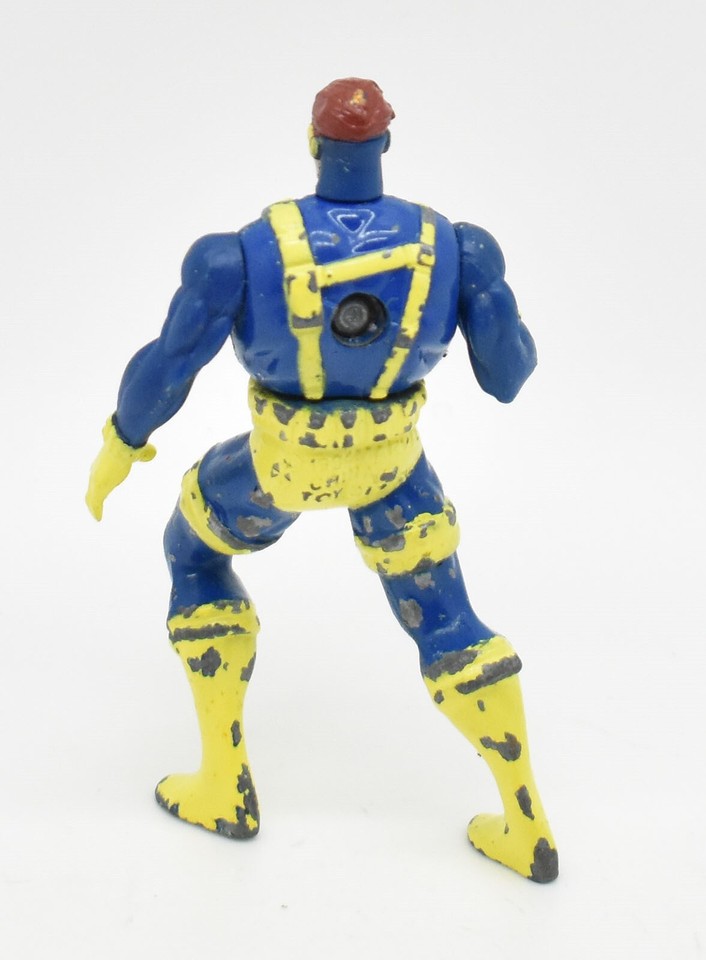 X-Men Steel Mutants Cyclops Bent Legs Pose 3" Diecast Action Figure Toy ...