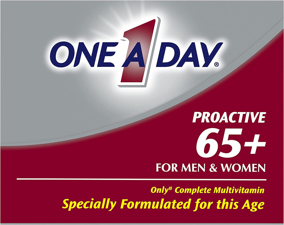 ONE a DAY Proactive 65+, Mens & Womens Multivitamin, Supplement with ...