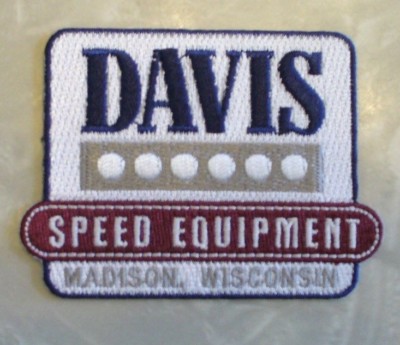 10055 DAVIS SPEED EQUIPMENT IRON ON PATCH | eBay