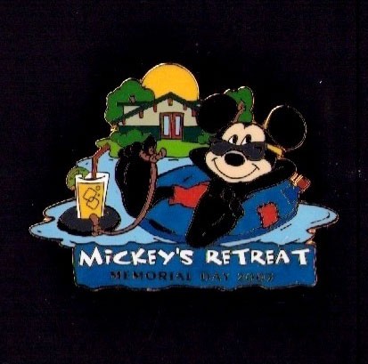WDW Cast Exclusive Memorial Day 2003 Mickey's Retreat LE ... | eBay
