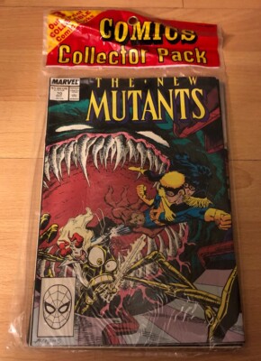 Comic Lot Collector Pack: 3 Comics Sealed New Mutants 70, Speedball 8 ...