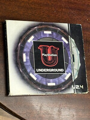PlayStation Underground v2.4 Playable Game Demo Sampler Case ONLY- NO ...