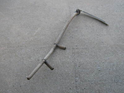 21" Very Rusty Blade VINTAGE PRIMITIVE 61" GRASS SNATH SYTHE SICKLE | eBay
