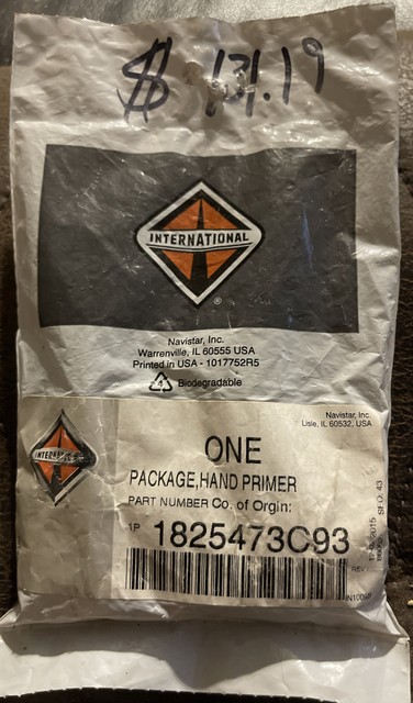 Genuine International Dt466e Primer Pump Kit 1825473C93 for sale online ...