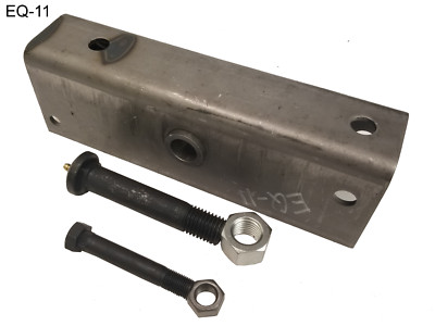 Equalizer for 2" Wide Slipper Springs 11" Long 7/8" Center Hole W/ Nuts & Bolts | eBay