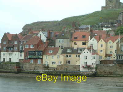Photo 6x4 Whitby Old Town Whitby/NZ8910 Whitby old town with Abbey at ...