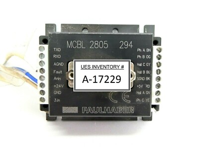 Faulhaber MCBL 2805 Motion Controller Nikon NSR System Working Spare | eBay