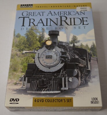 2008 GREAT AMERICAN TRAIN RIDE DELUXE 4 DVD BOX SET | eBay