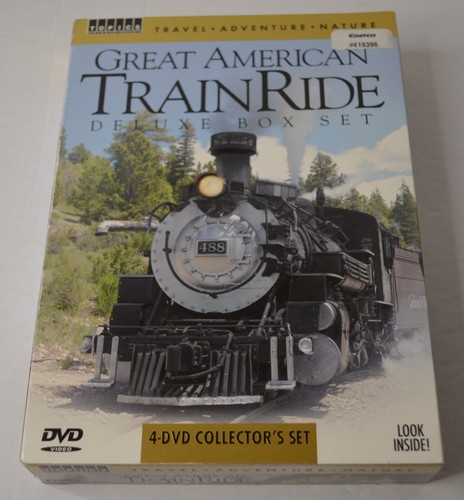 2008 GREAT AMERICAN TRAIN RIDE DELUXE 4 DVD BOX SET | eBay