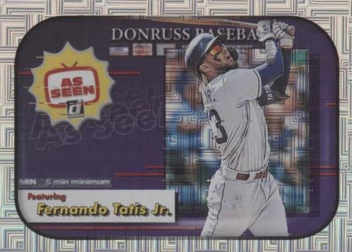 2020 Panini Donruss - As Seen Fernando Tatís Jr. #AS-1 Vector for sale ...