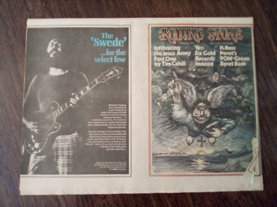 Rolling Stone # 136 Jesus Army/ Rick Wakeman June 7, 1973 | eBay
