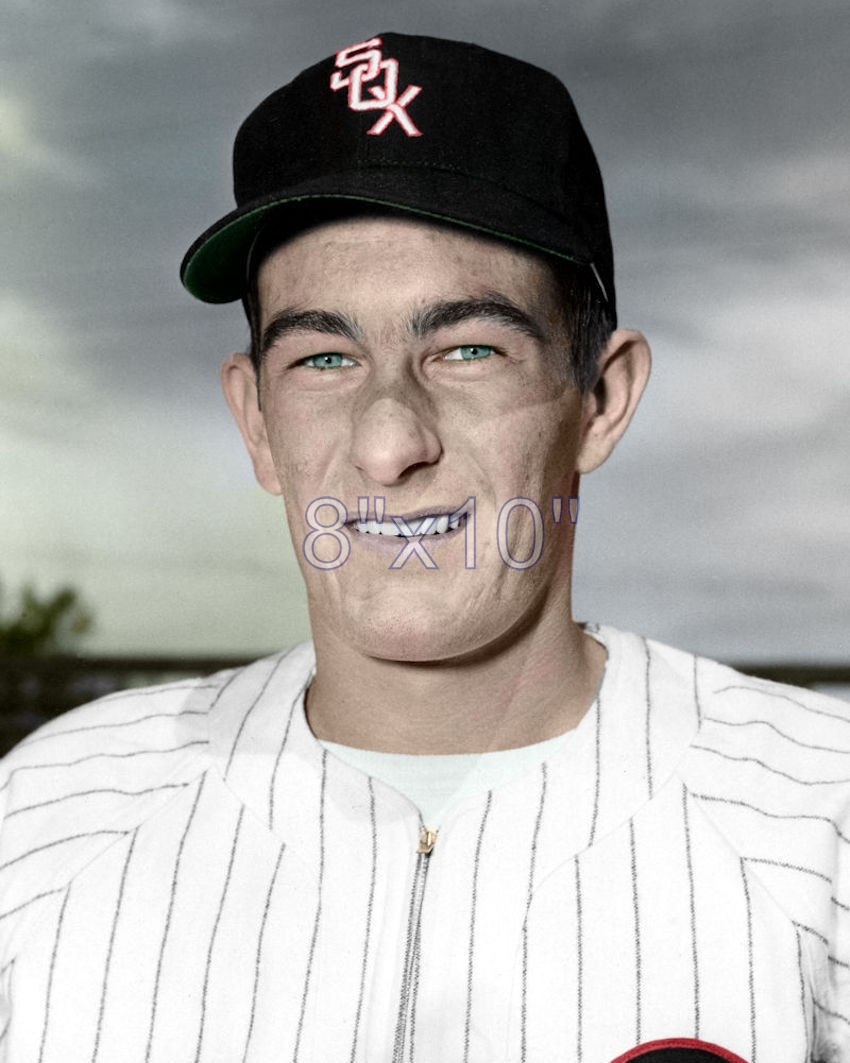 Tom Flanigan - 1954 Chicago White Sox - choose a size - colorized print ...