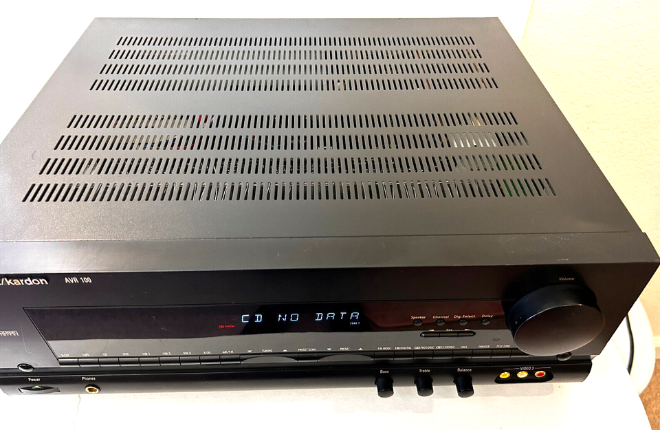 Harman Kardon AVR 100 AM/FM Surround Receiver Clean TESTED Works | eBay