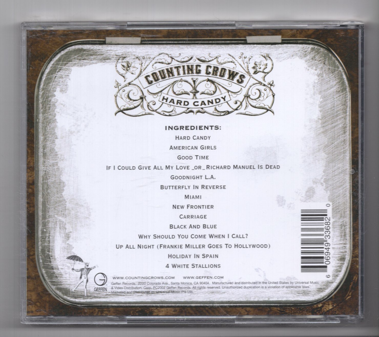 Hard Candy by Counting Crows (CD, 2002) for sale online | eBay