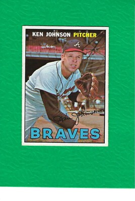 1967 Topps #101 Ken Johnson NM to MINT High Grade Beauty! | eBay