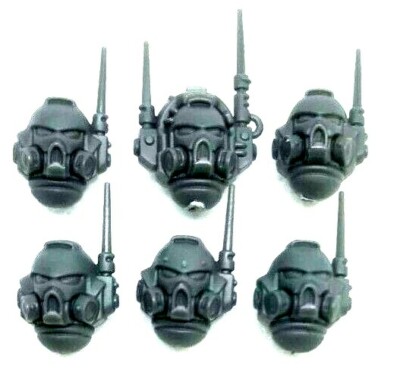 Vanguard cosmetics (Grav-Chute, Normal Phobos Helmet) - Space Marine 2