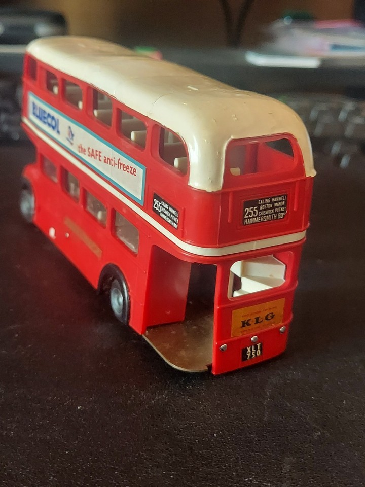 Triang Minic Motorways London Double Decker Bus M1545 | eBay UK