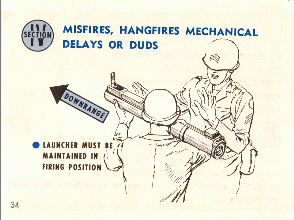 52 Page 1977 TM 9-1340-203-20 ROCKET LAUNCHER M190 M73 M72 LAW Manual ...