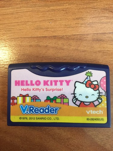 VTECH V.READER HELLO KITTY, HELLO KITTY'S SURPRISE | eBay