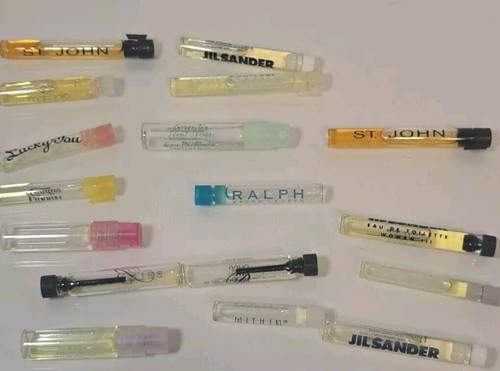 Vintage Women's Mini Perfume Loose Vial Samples Miniature Lot of 17 | eBay